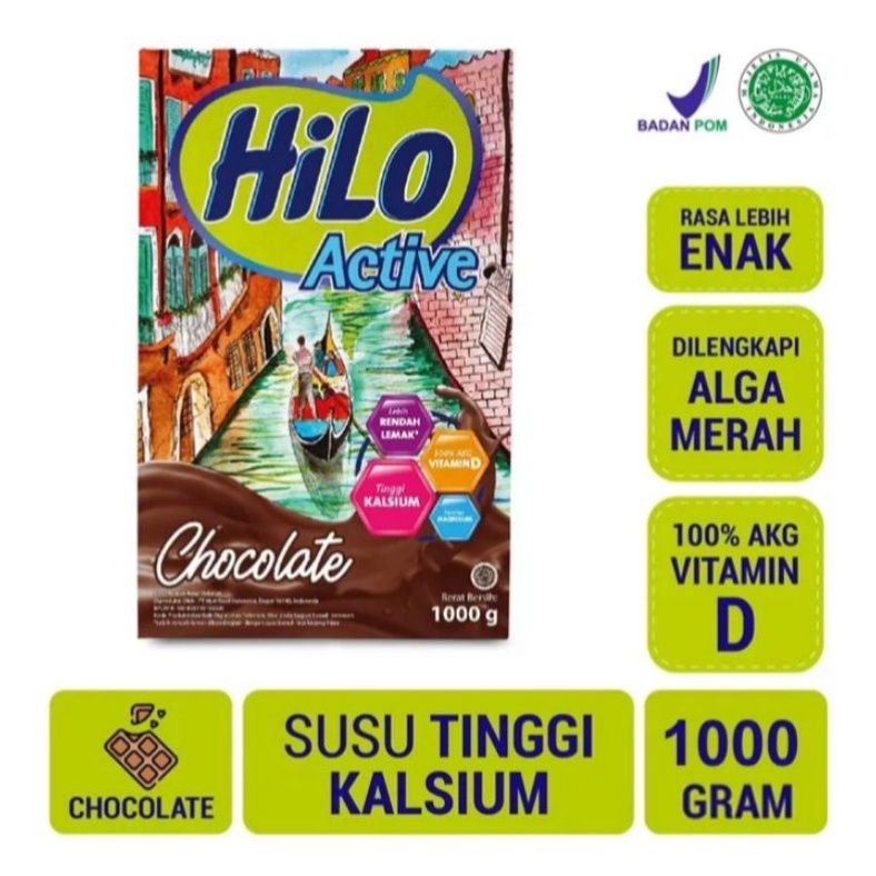 Hilo active chocolate 1000gr | Shopee Malaysia