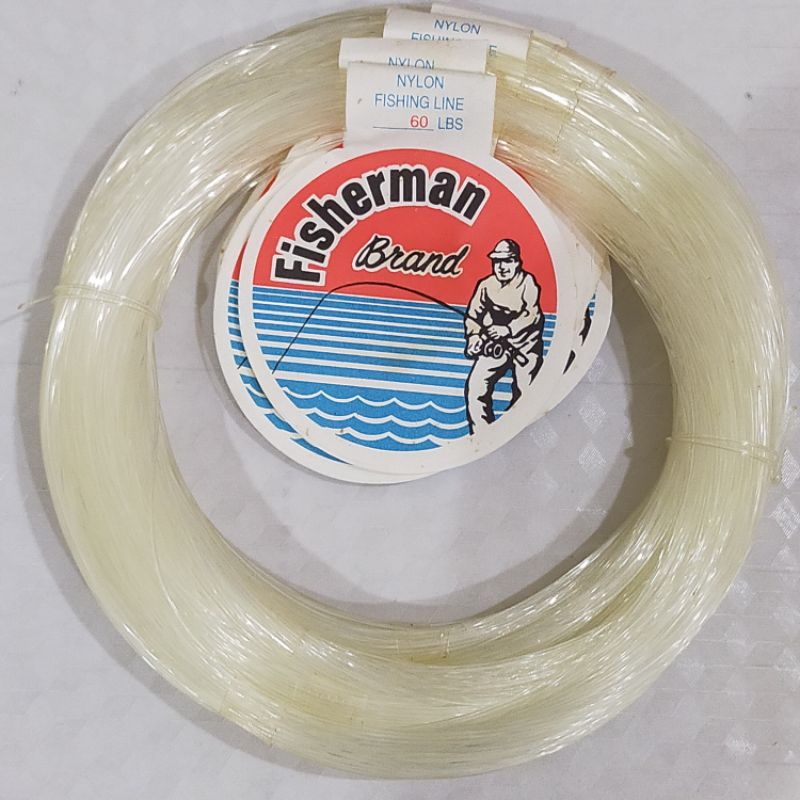 FISHERMAN TALI PERAMBUT 06 LBS - 120 LBS LEADER NYLON FISHING LINE TALI ...