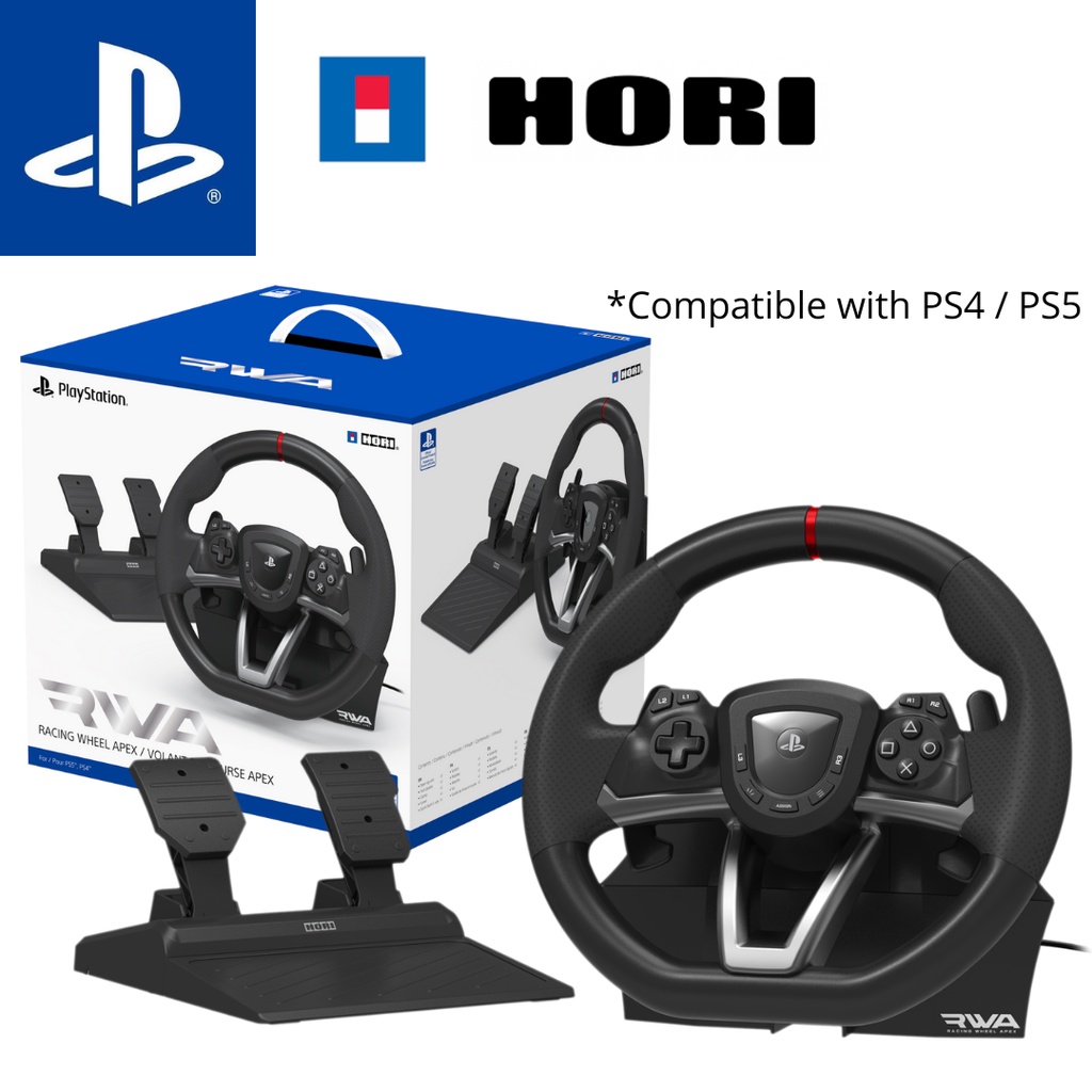 New HORI RWA Racing Wheel APEX for PS4 / PS5 / PC | Shopee Malaysia