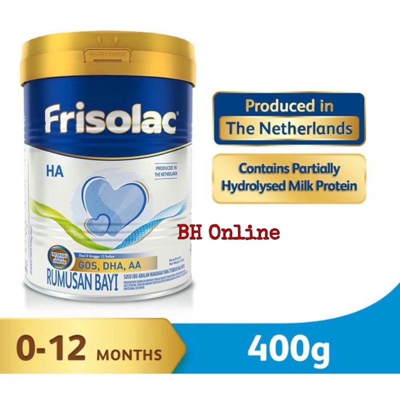 Frisolac HA Baby Formula Milk Powder 0-12m x 400g | Shopee Malaysia
