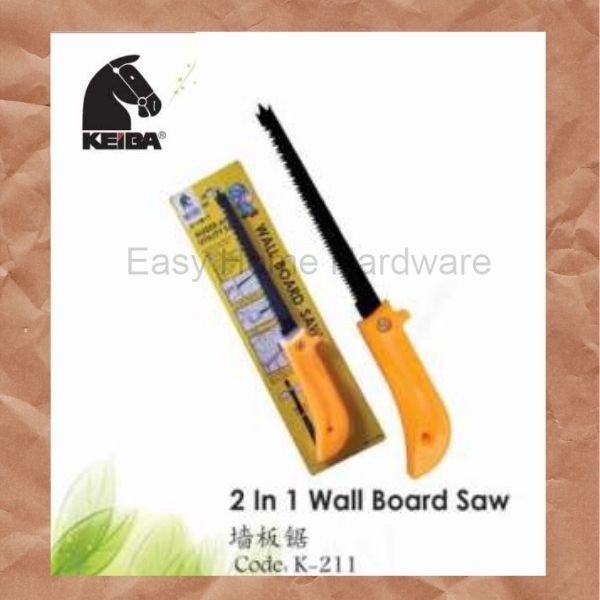 2-in-1 Utility Wall Board Saw | Gergaji Siling Kapur K-211 *Ready Stock ...