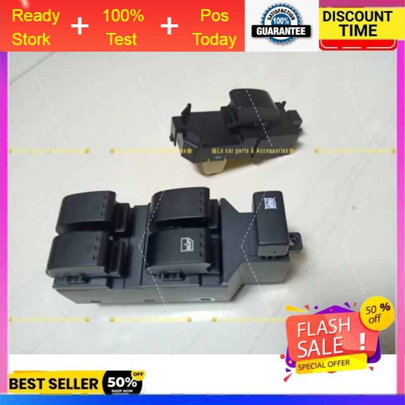 Switch Power Window Suis Button On Off Tingkap Driver Passenger Cermin ...