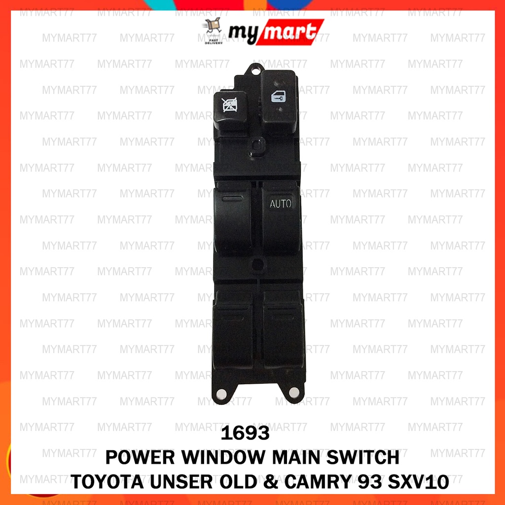 Main Switch TOYOTA UNSER OLD & CAMRY 93 SXV10 Power Window Switch ...