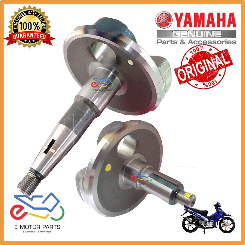 Y125 CRANK 1 Y125 CRANK 2 125Z 125ZR CRANKSHAFT CRANK MAGNET CLUTCH [100% ORIGINAL YAMAHA] - 5BU ...