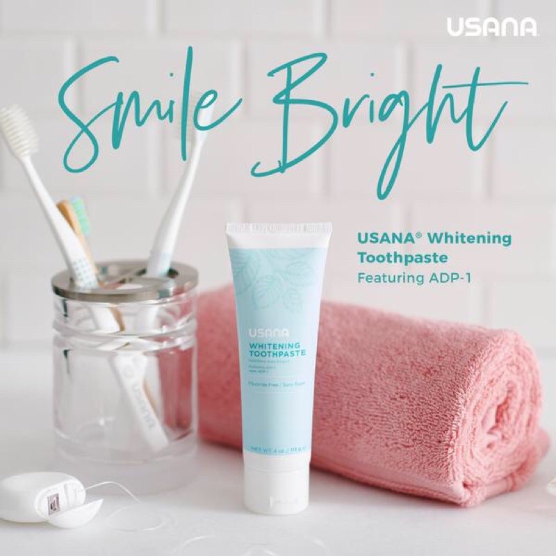 USANA® Whitening Toothpaste (113g) Exp: 07/2023 [ORIGINAL PRODUCT ...
