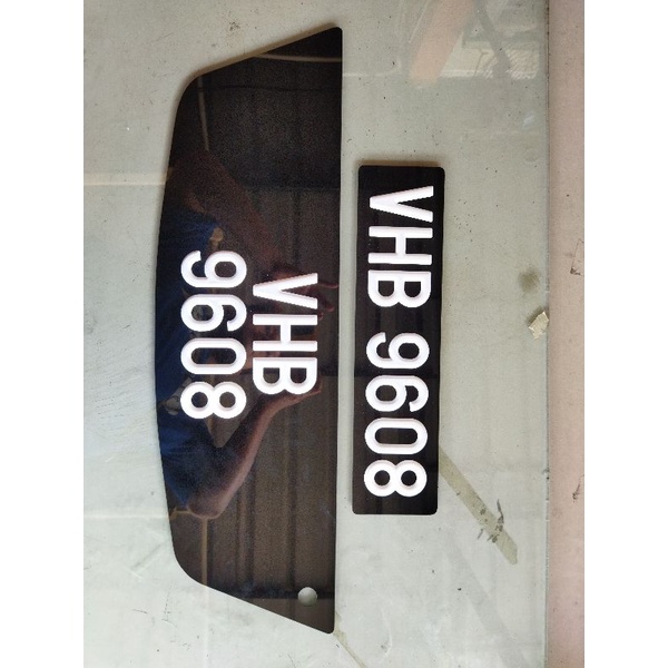 NOMBOR PLATE STANDARD HONDA FD | Shopee Malaysia