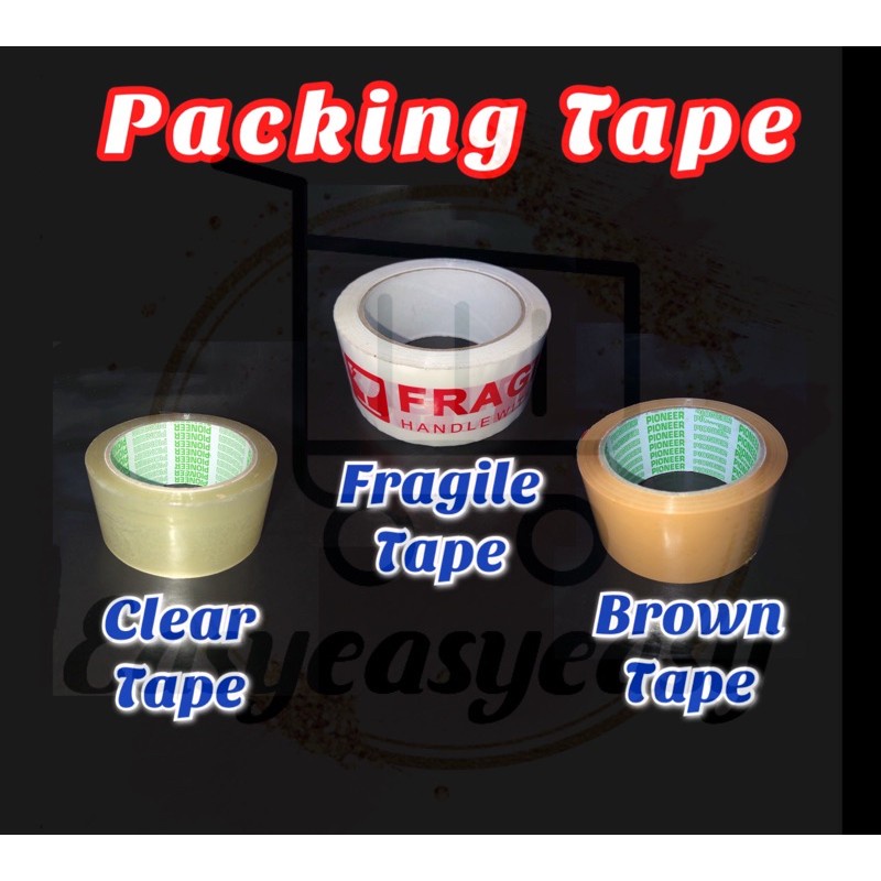 Opp Tape Fragile Logo Tape Transparent Brown Packaging Tape For pos ...