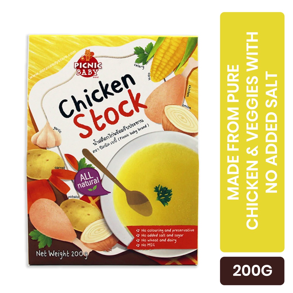 Picnic Baby Halal Chicken Stock (200g) | Shopee Malaysia