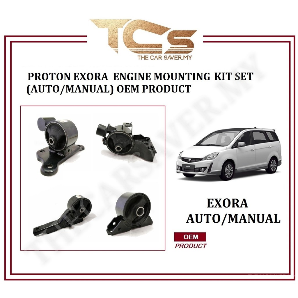 Proton Exora Engine Mounting Kit Set (Auto/Manual)OEM Product | Shopee ...
