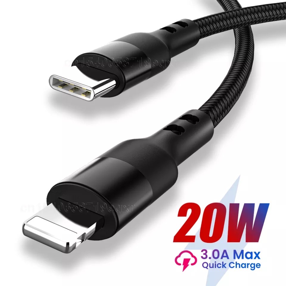 20W 30W 36W 18W USB Type C to iPhone Cable for iPhone 13 12 11 Pro Max ...