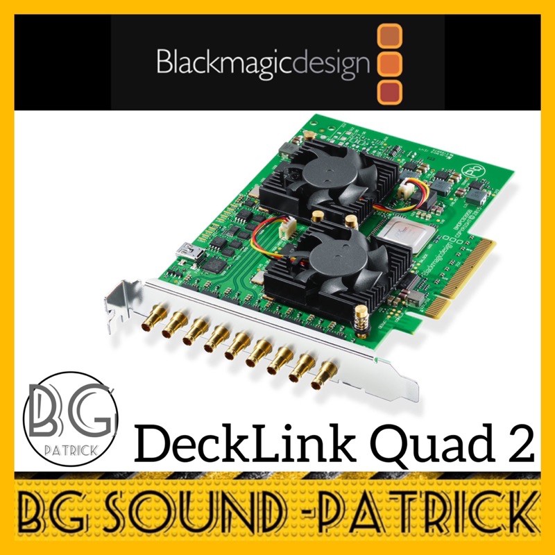 Blackmagic design DeckLink Quad 2 | Shopee Malaysia