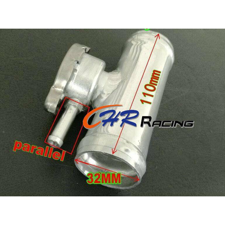 32mm 1-1/4" O.D Aluminum Inline Radiator Hose Pipe Filler Neck & Free ...