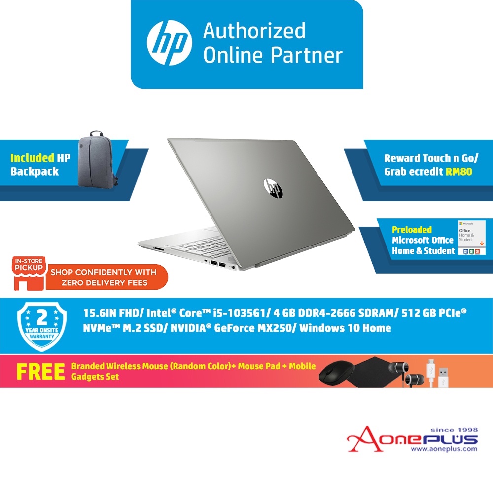 HP Pavilion 15-cs3134TX (Fog Blue)/ 15-cs3135TX (Mineral Silver) Laptop ...
