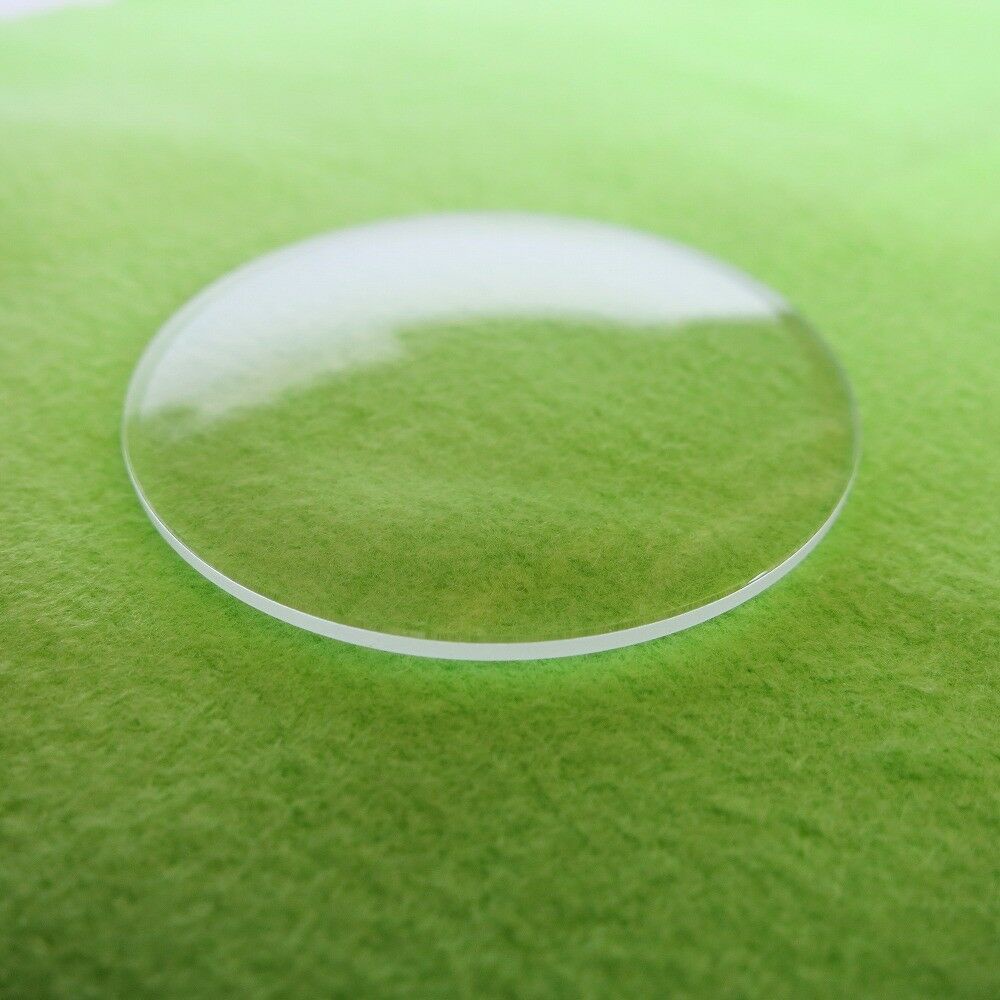 Mineral Round Curved Glass 1.5mm Edge Thick Double Domed Watch Crystal ...