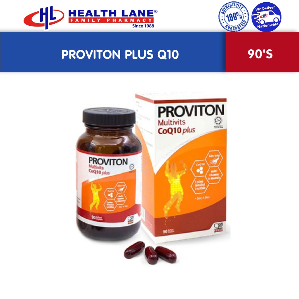 Proviton Multivits CoQ10 Plus (90s) | Shopee Malaysia