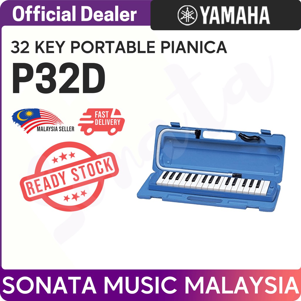 Yamaha P32D 32 Key Pianica Portable Piano Keyboard Wind Instrument (P32) | Shopee Malaysia