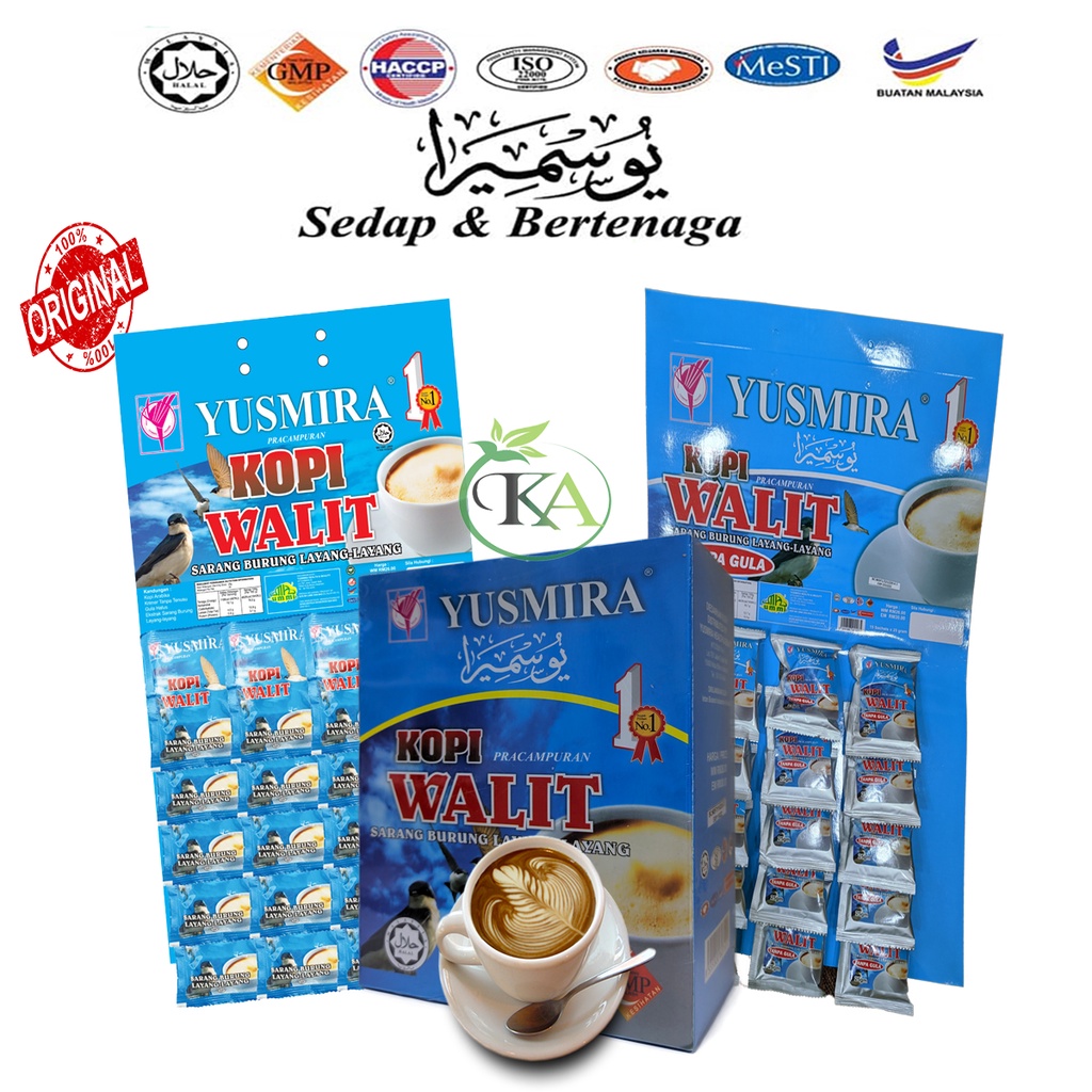 Kopi Yusmira Berwajah Baru Sarang Burung Walit | Shopee Malaysia