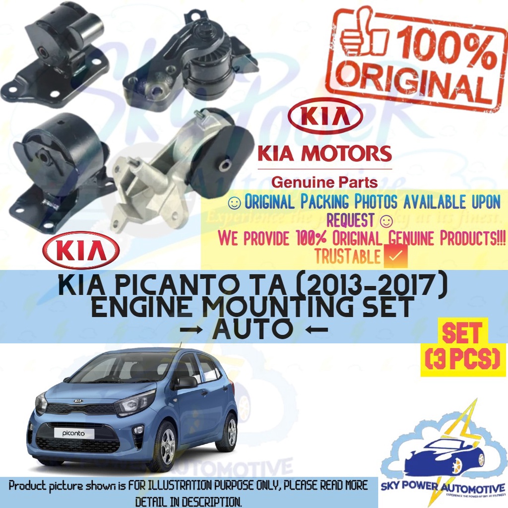KIA PICANTO TA (2013-2017) 100% ORIGINAL KIA GENUINE PARTS ENGINE ...