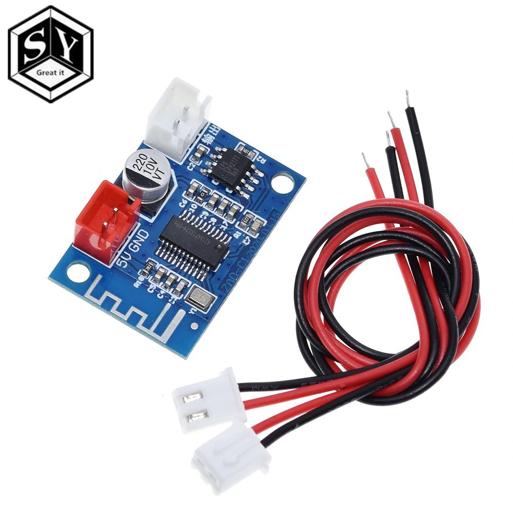 5V Bluetooth Amplifier Module 5W Mono Class D Wireless Lossless Music ...