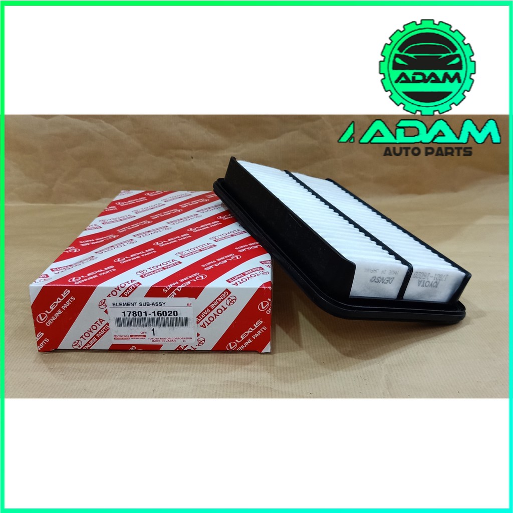 AIR FILTER TOYOTA AVANZA 1.3 PERODUA KEMBARA OLD (17801-16020,17801 ...