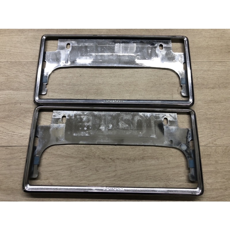 Number Plate Frame Toyota Chrome | Shopee Malaysia