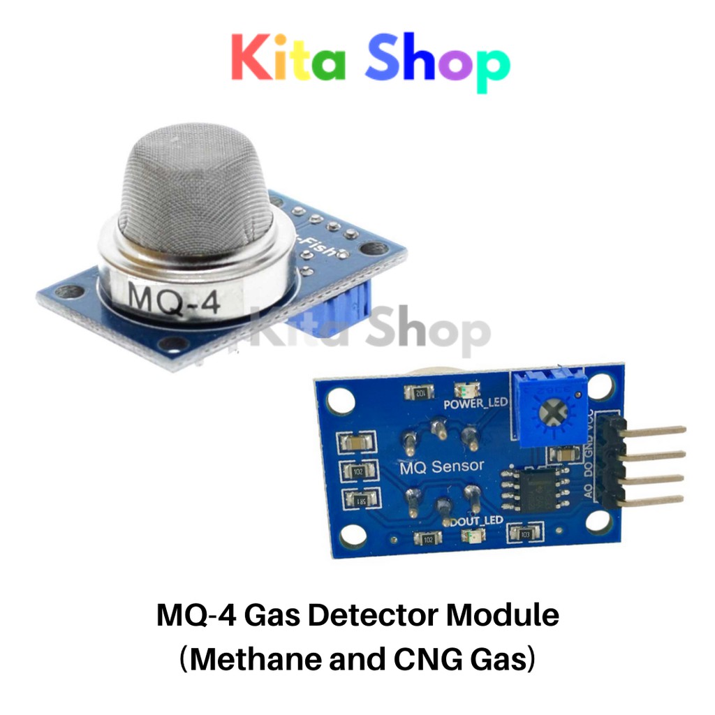 MQ-4 Gas Detector Module (Methane and CNG Gas) | Shopee Malaysia