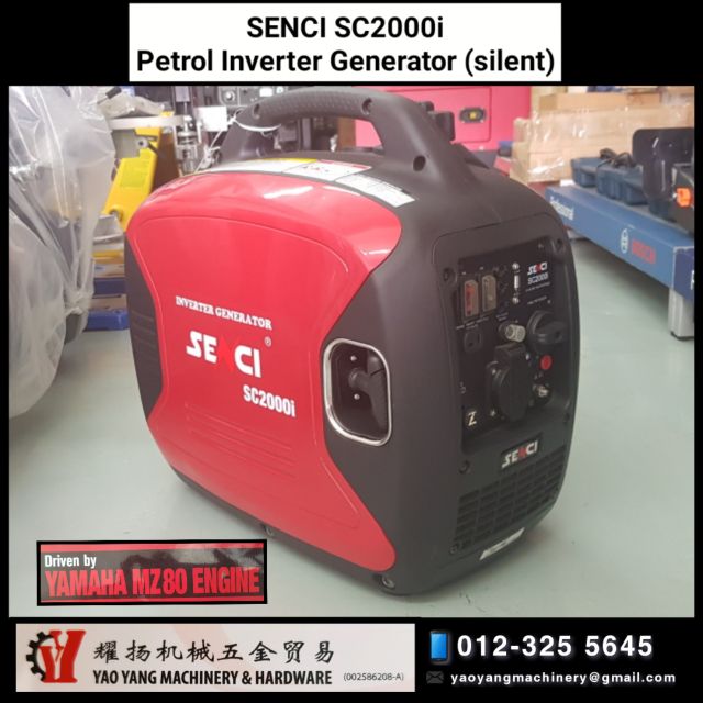 Senci Engine Super Silent Senci Brand 2.0kw Petrol Inverter Generator ...
