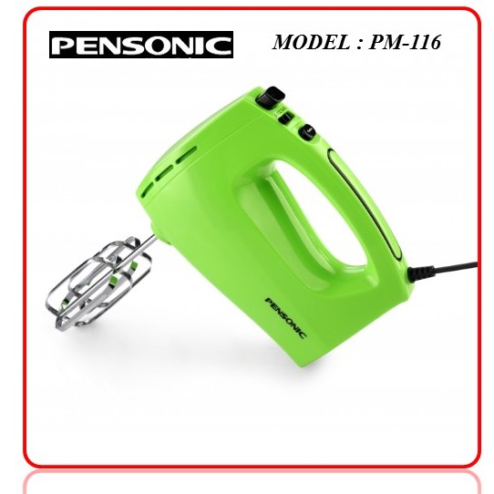 PENSONIC HAND MIXER MODEL PM-116 (G) | Shopee Malaysia