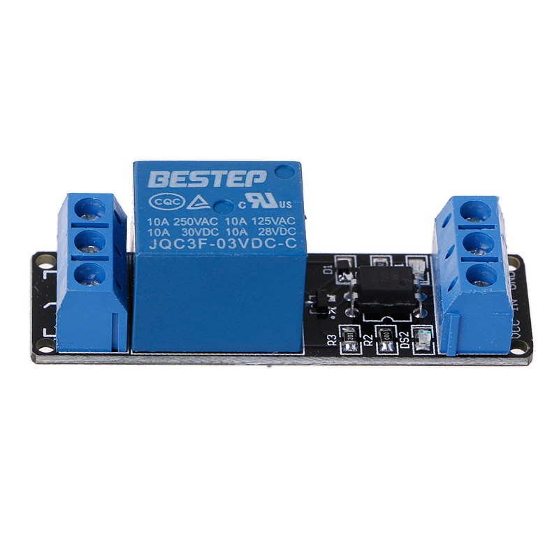 3.3V 1 Channel Relay Low Level Trigger Relay Module with Optocoupler ...