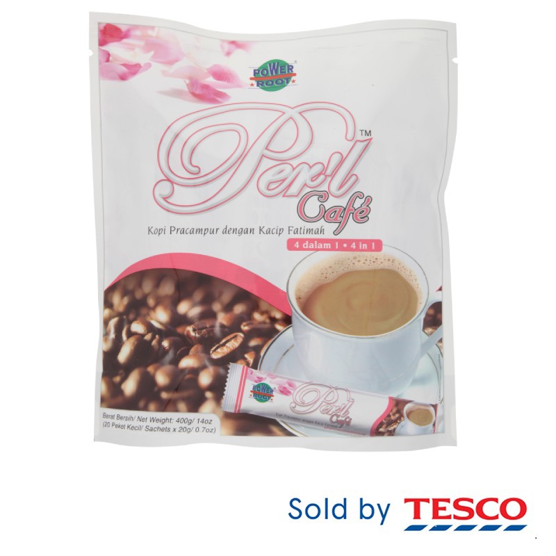 Power Root Per'L Café 4 In 1 20 X 400G | Shopee Malaysia