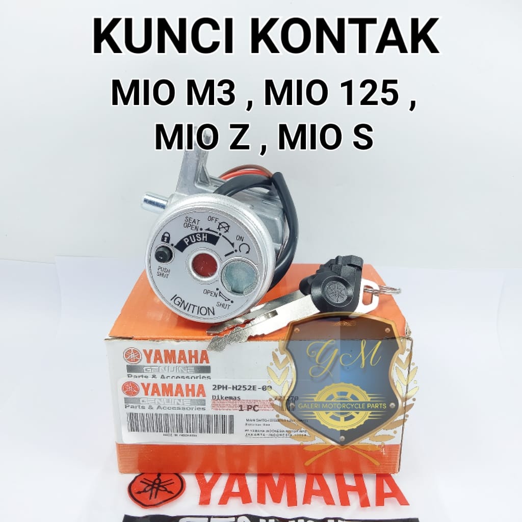 Original Ignition KEY ASSY KEY SET YAMAHA 2PH MIO M3 MIO Z MIO S MIO ...
