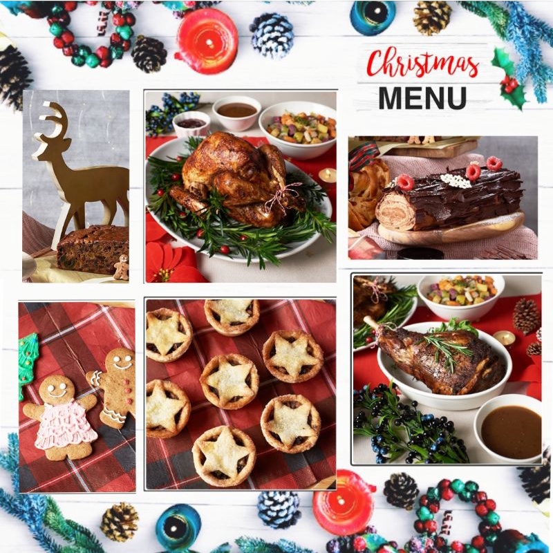 [HOME DELIVERY] Halal Thanksgiving Christmas Dinner Menu - Roast Turkey ...