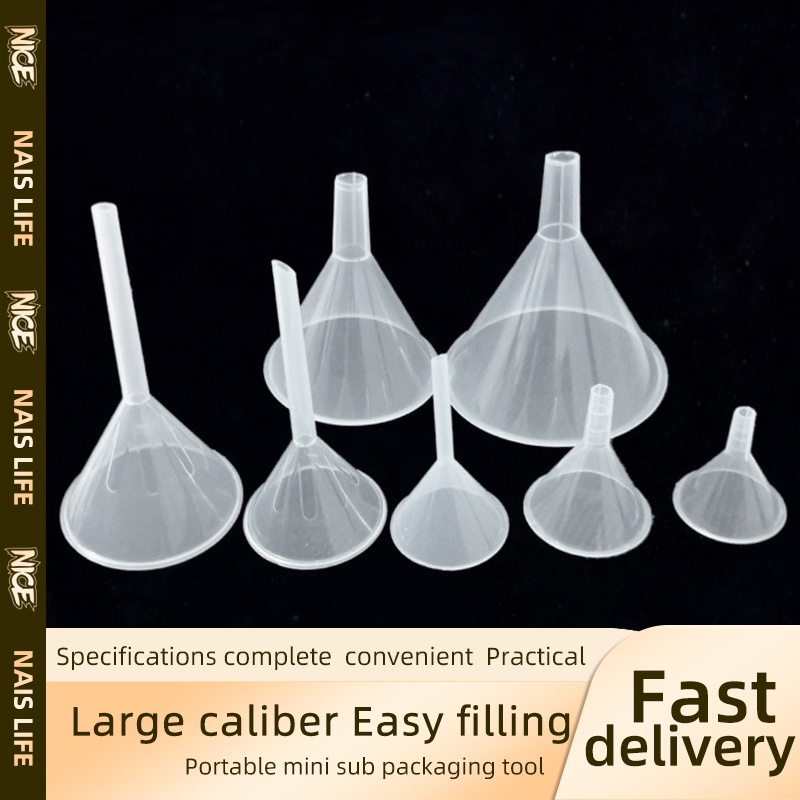 funnel Plastic small funnel Large caliber liquid packer Kitchen ...