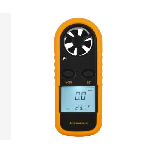 Digital Anemometer Air-Cond Fan Wind Speed Guage Meter Thermometer ...