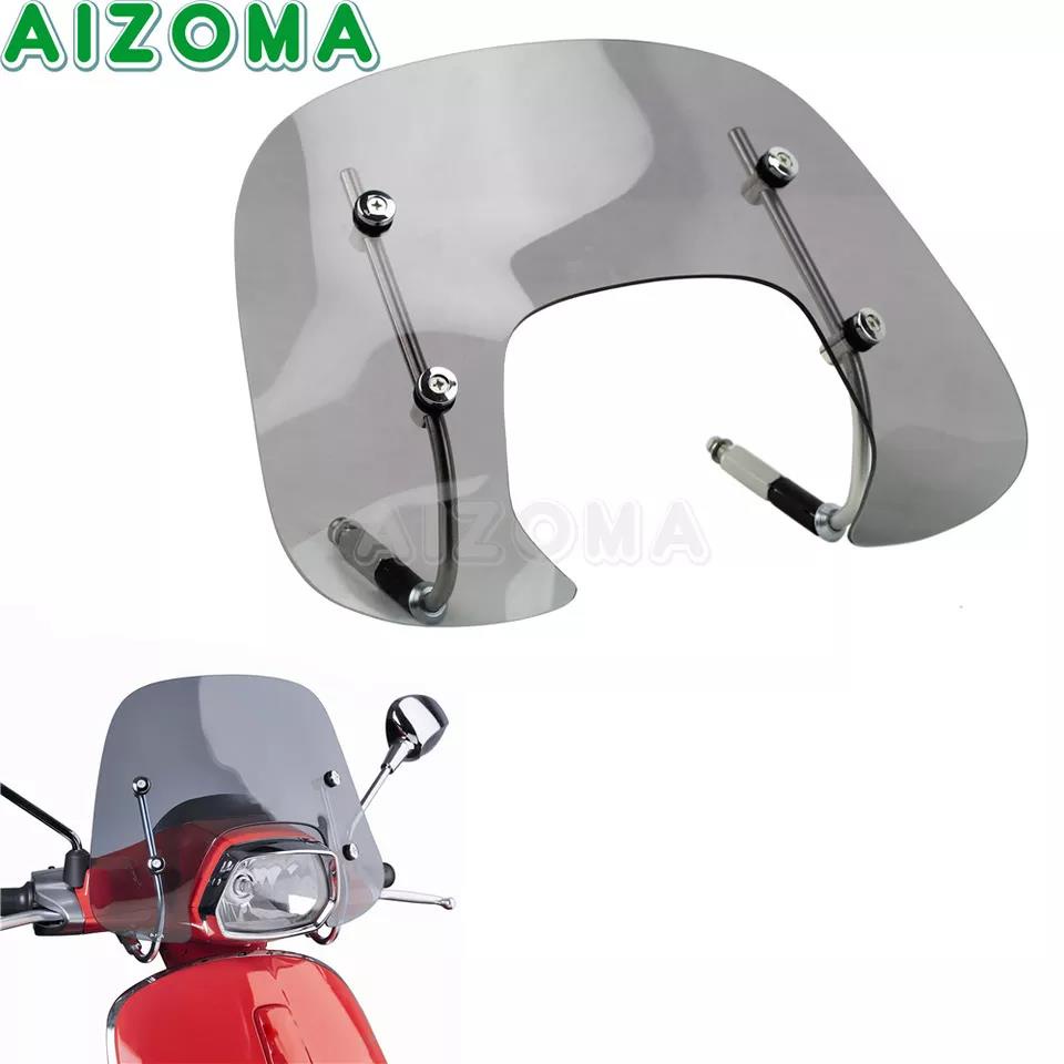 Scooter Motorcycle Bolt-On Windshield Windscreen Fly Screen For Sprint ...