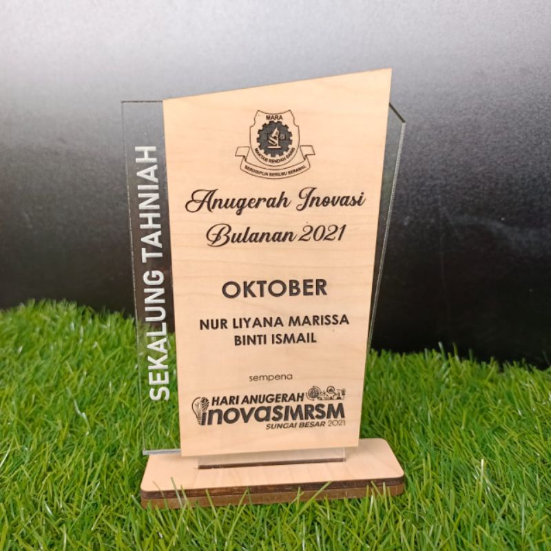 PLAK ANUGERAH: Hadiah pertandingan / cenderahati unik / murah dan ...