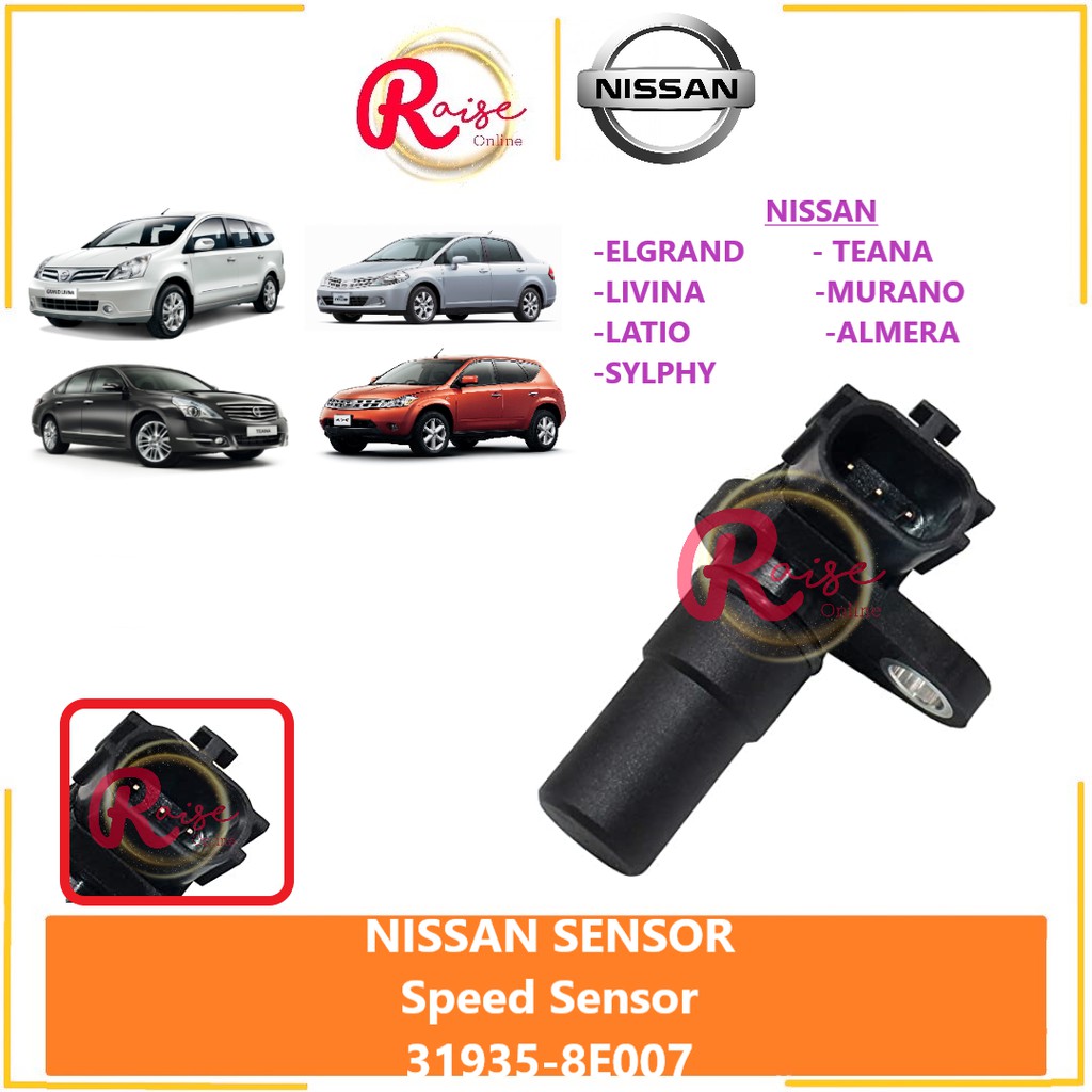 NISSAN Transmission SPEED SENSOR 31935-8E007 - Nissan Livina / Latio ...