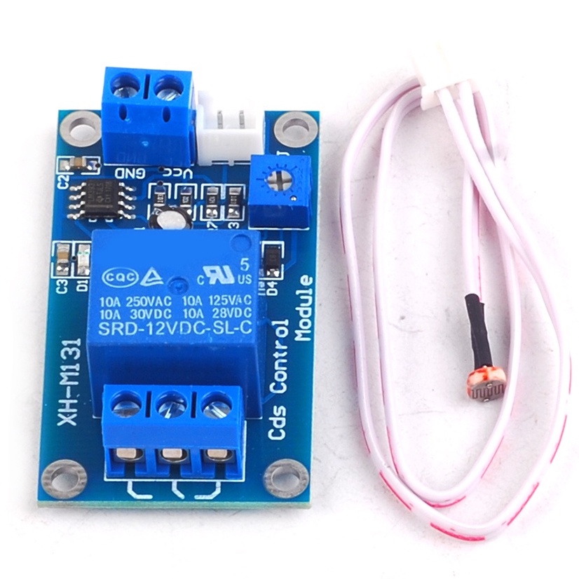 XH-M131 Photoresistance Module Brightness Automatic Control Module 12V Phototherapy Control ...