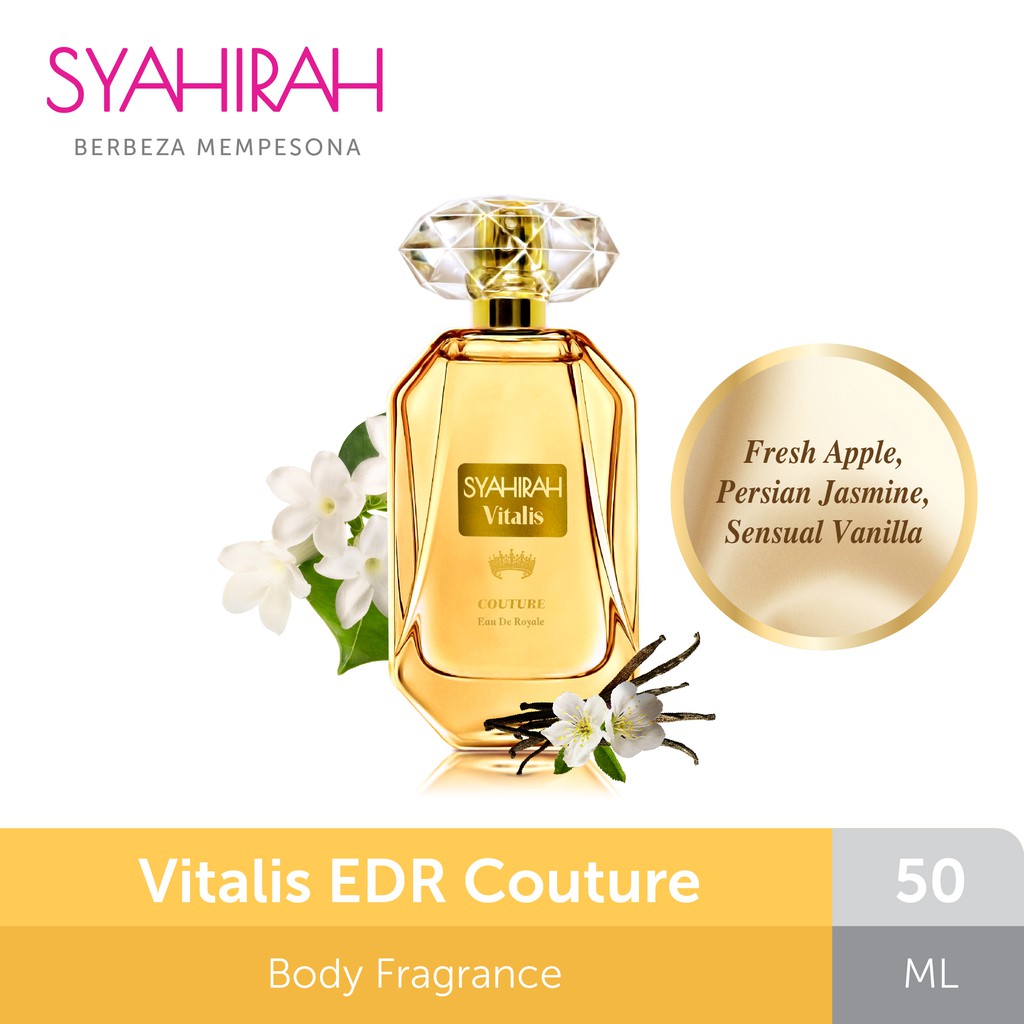 Syahirah Vitalis Eau De Royale Couture 50ml | Shopee Malaysia
