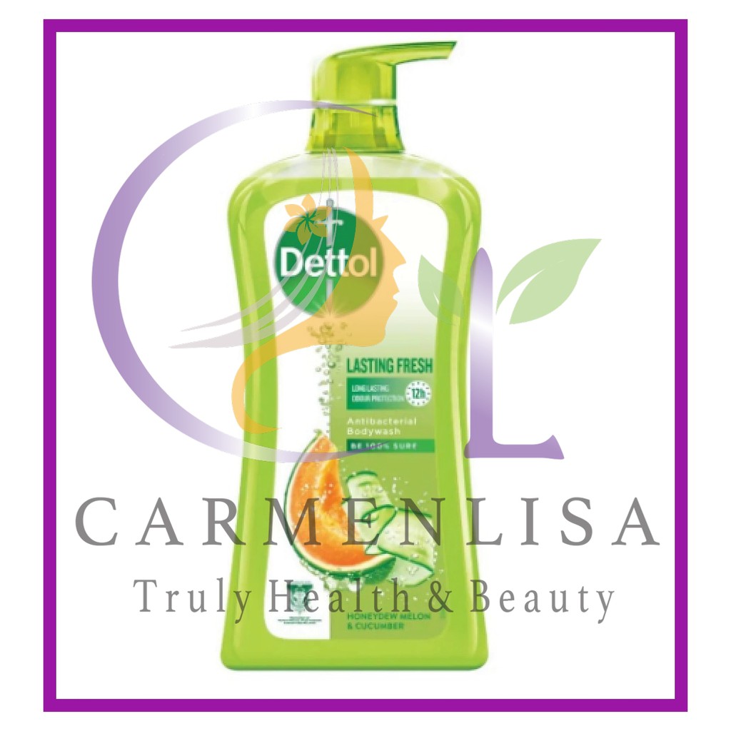 Dettol Shower Gel Body Wash Fresh Onzen Gold Botany 850g 950g