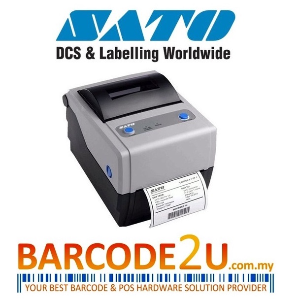 SATO CG408TT Barcode Label Printer | Shopee Malaysia