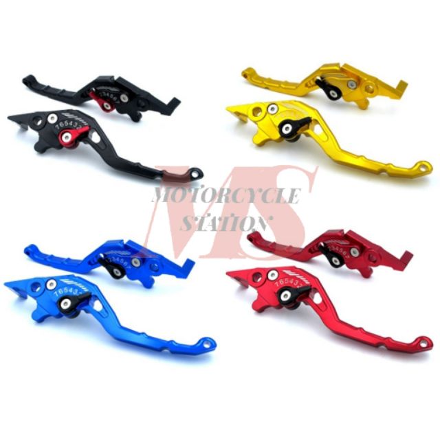 TST ALLOY CNC BRAKE & CLUTCH LEVER Y15ZR Y16 RSX R15 LC135 NVX155 NMAX155 FZ150 VARIO Y15 RS-X ...