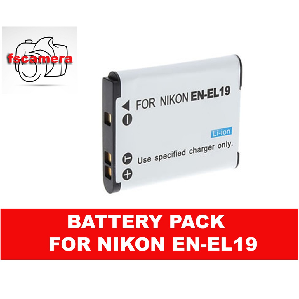 DIGIEYEGLOBAL/VILOSO BATTERY & CHARGER FOR NIKON EN-EL19 BATTERY/SONY NP-BJ1 | Shopee Malaysia