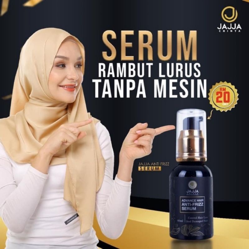 JAJJA HAIR SERUM / JAJJA CHINTA HAIR SERUM LURUS RAMBUT / SERUM LEBAT ...