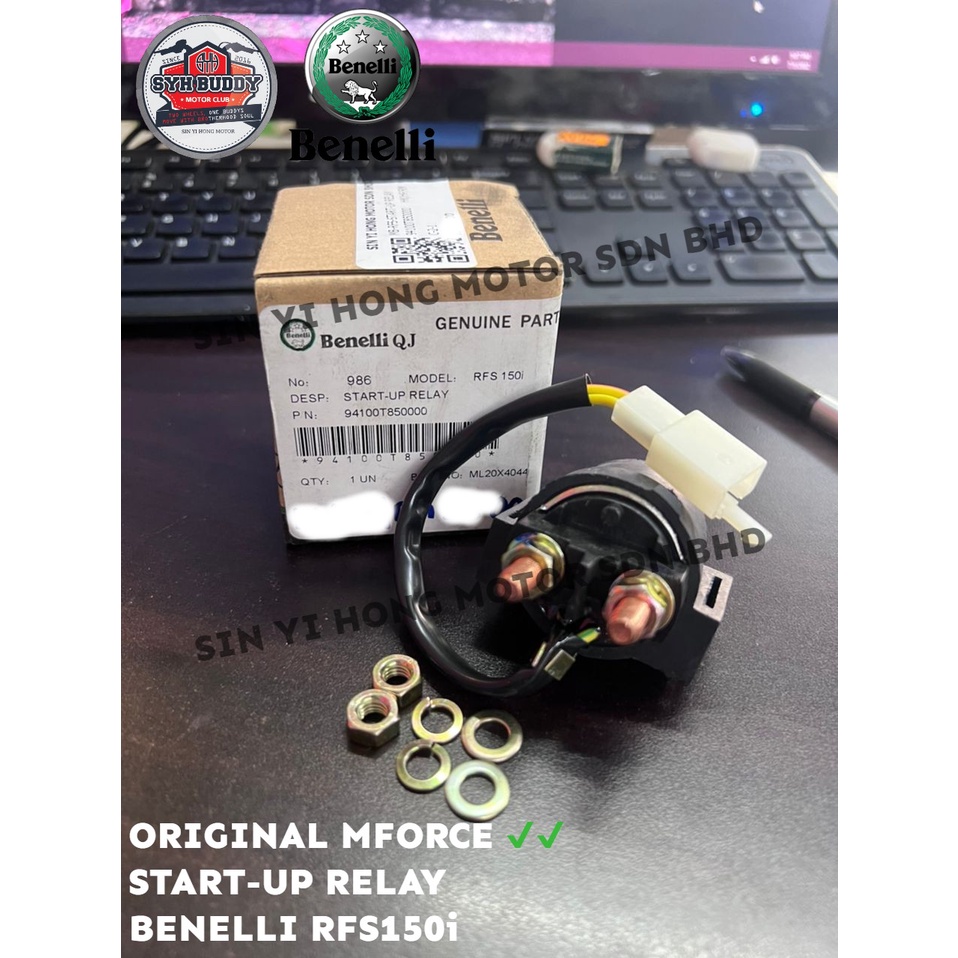 START-UP RELAY BENELLI RFS150i ORIGINAL MFORCE 💯 | Shopee Malaysia