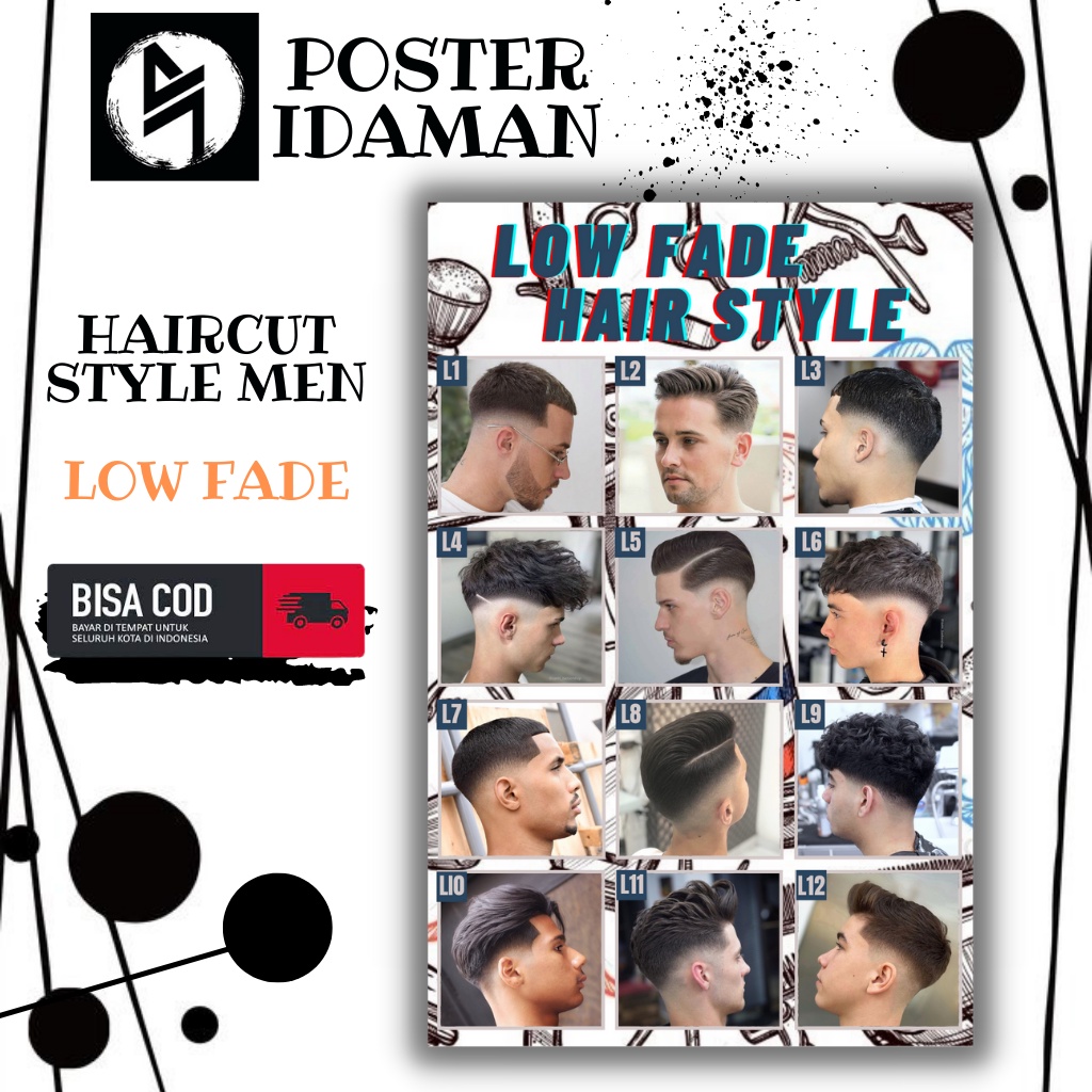 Dream poster - men's barbershop poster 2022 LOW FADE - newest ...