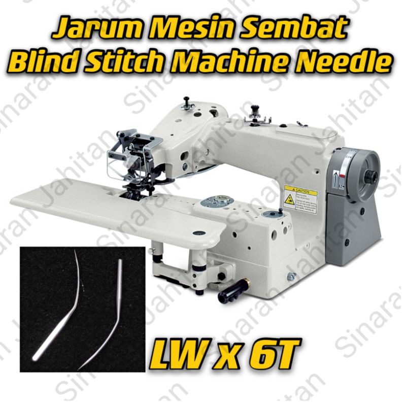 2pcs Jarum Mesin Sembat Kaki Seluar LWx6T / Blindstitch Machine Needles ...