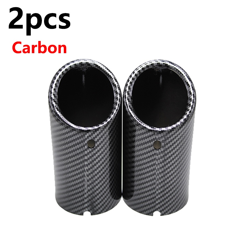 76mm Car Exhaust Pipe Muffler Tip Cover For Q5 A5 VW Tiguan Volkswagen ...