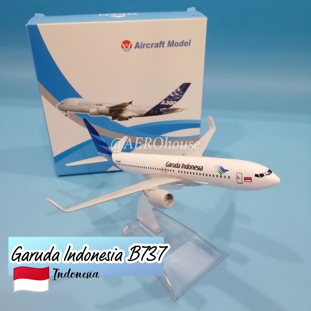 Latest Aeroplane/38 Aircraft Model- Garuda Indonesia B737 | Shopee Malaysia