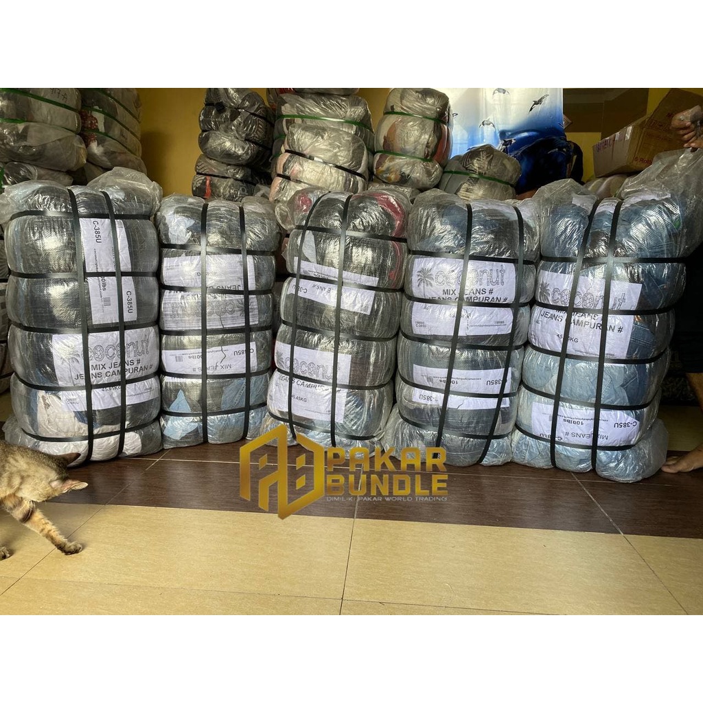 Bales / Guni / Tokol - MIx Jean USA 45KG | Shopee Malaysia
